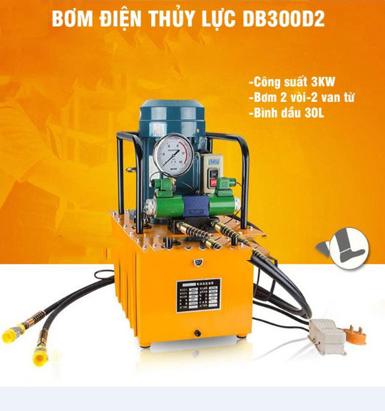 Máy bơm thuỷ lực dùng điện DB300 D2 DB300D2 TLP | Giá rẻ nhất - Thiết ...